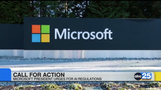 Microsoft president urges for AI regulations - ABC Columbia