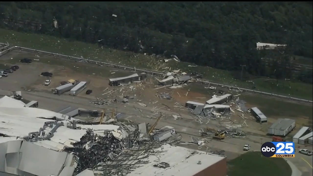 Wacky weather from heat to tornadoes strikes coast to coast - ABC Columbia