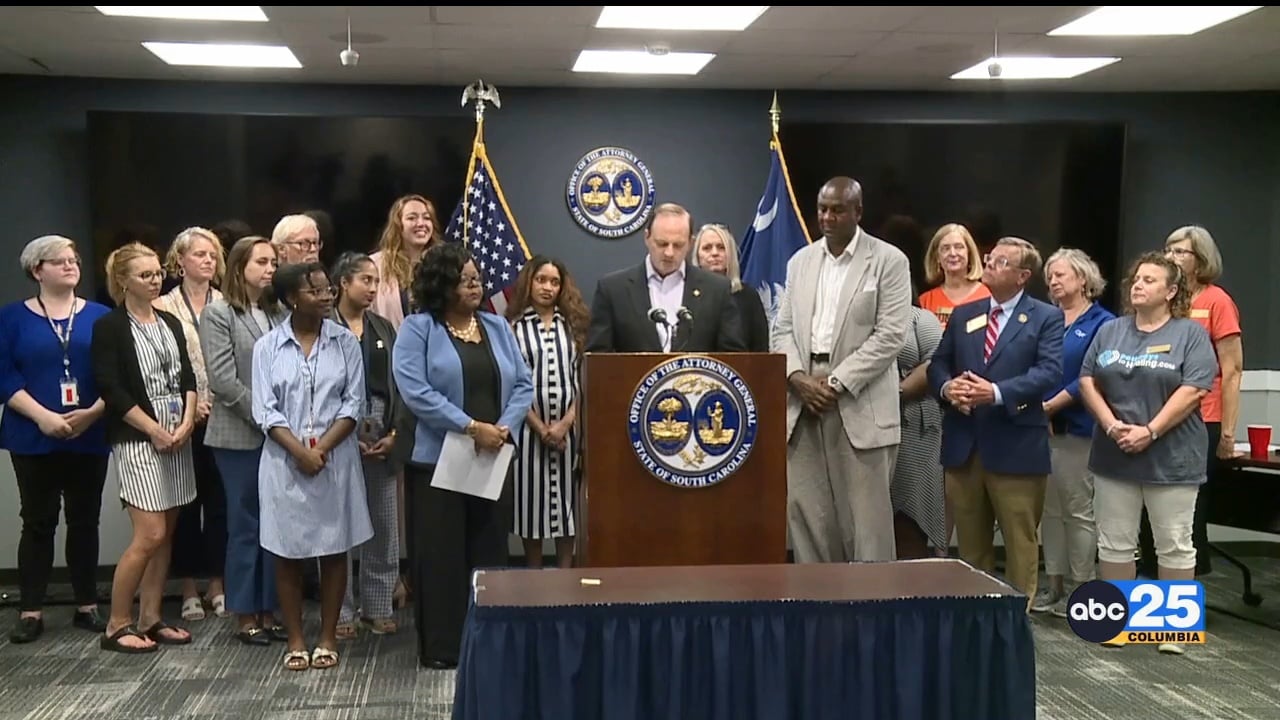 A.G. Alan Wilson announces 'Prevention Education Project' - ABC Columbia