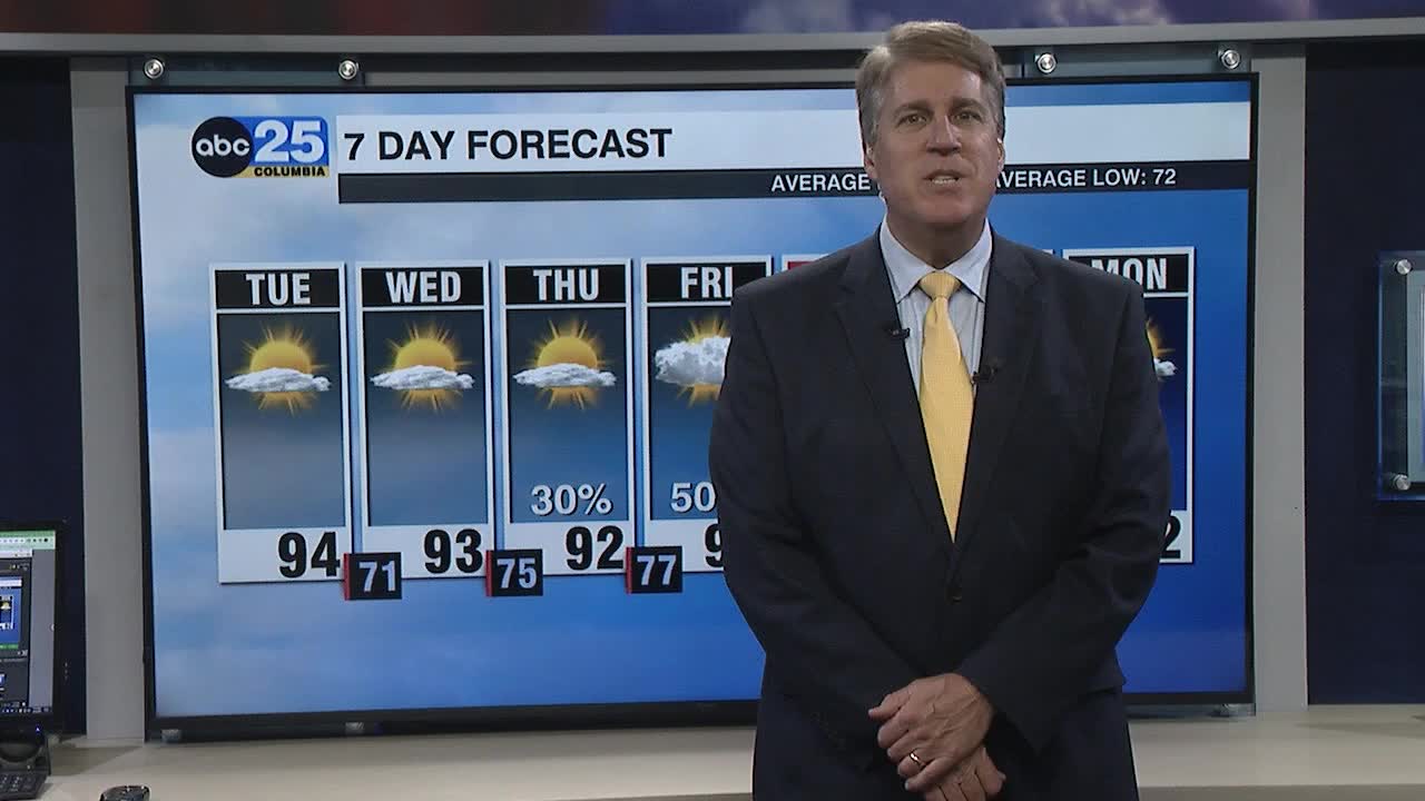 Chief Meteorologist John Farley's Tuesday Morning Forecast