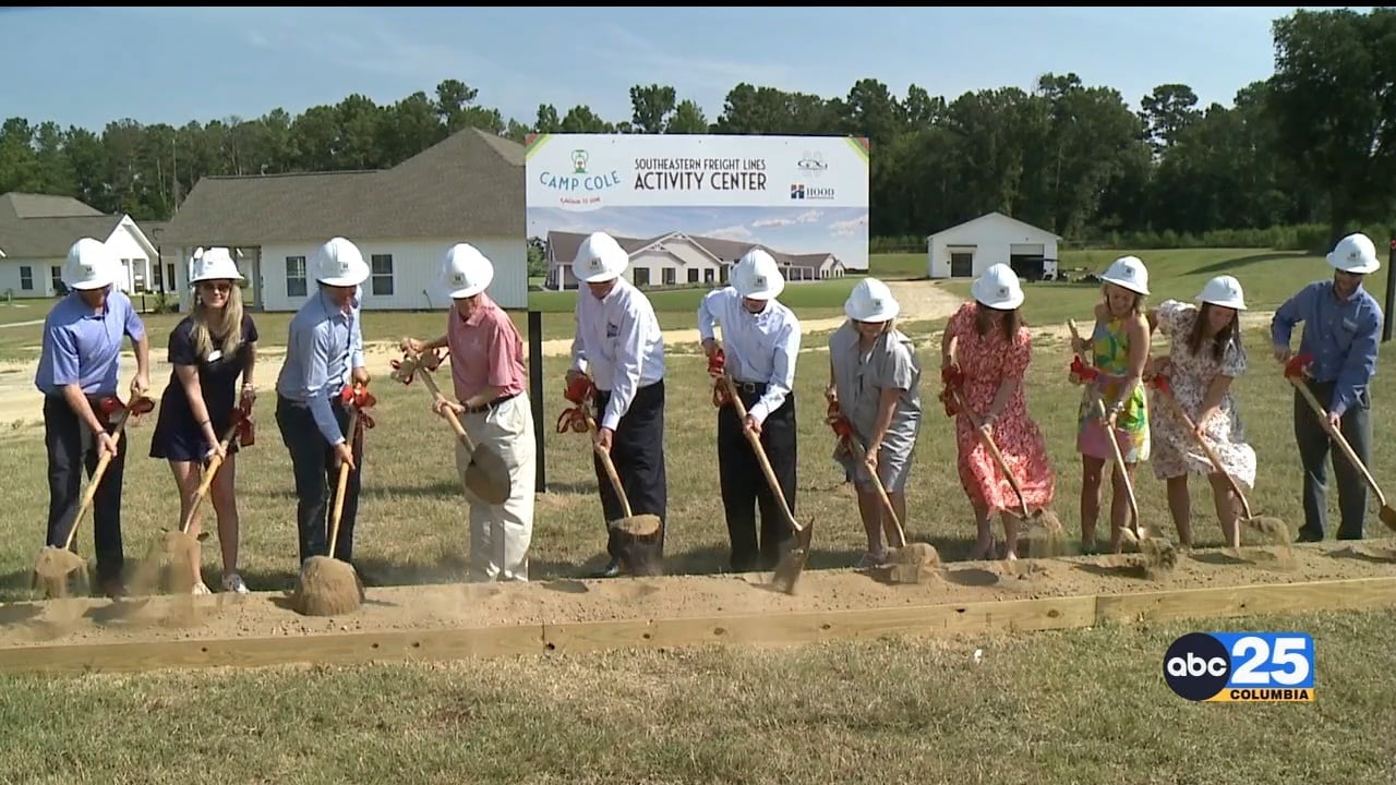 Camp Cole breaks ground on new activity center - ABC Columbia
