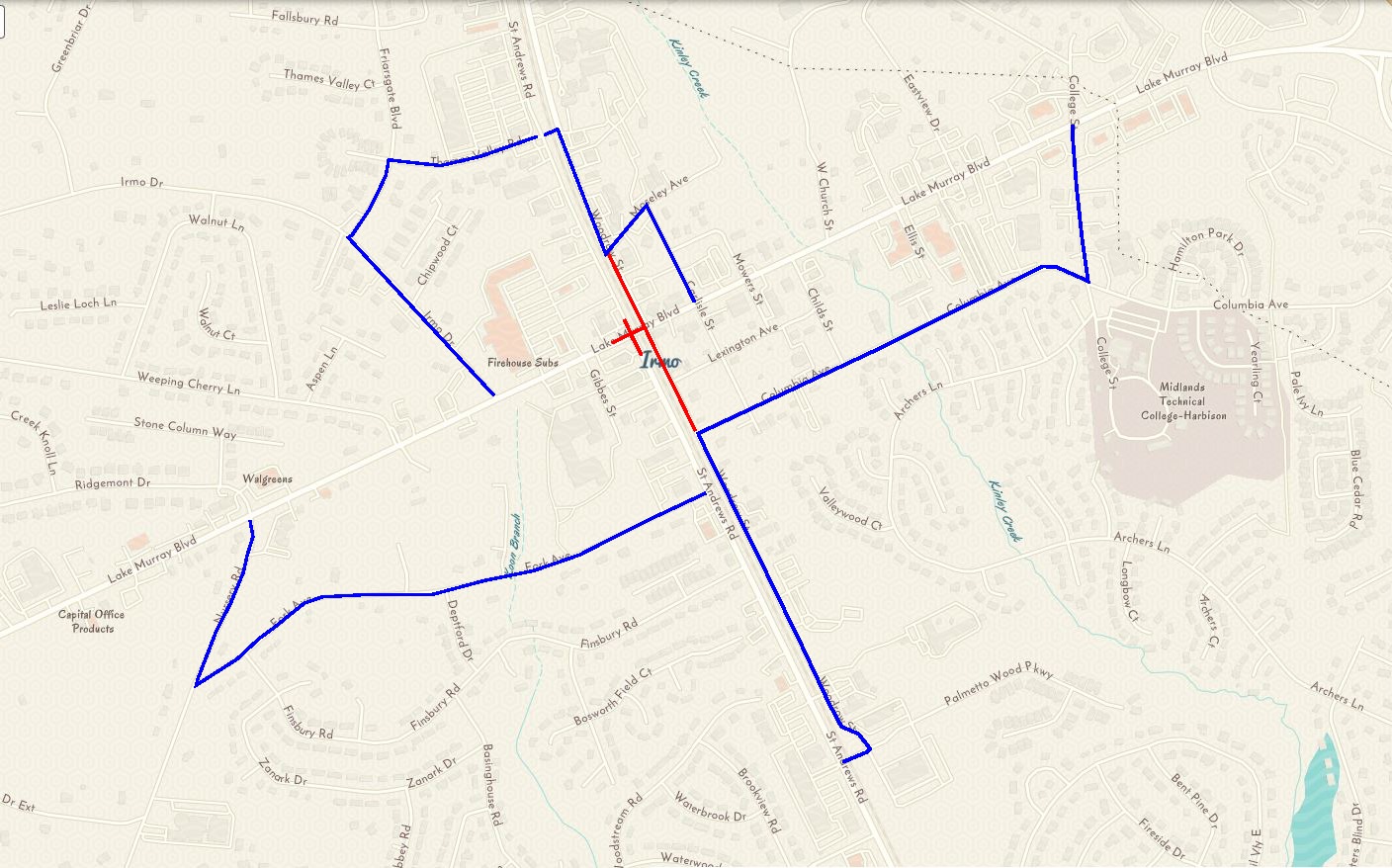 Lake Murray Blvd. and St. Andrews road intersection remains closed for ...