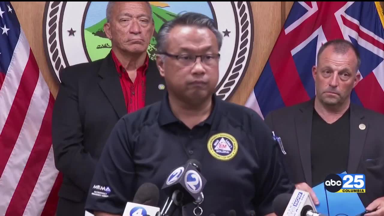 Hawaii Latest: Maui Emergency Services Director steps down - ABC Columbia