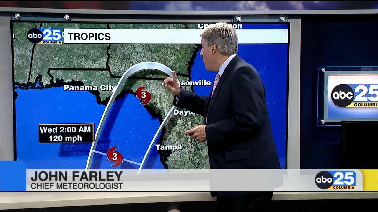 A look at the Idalia forecast from Chief Meteorologist John Farley ...