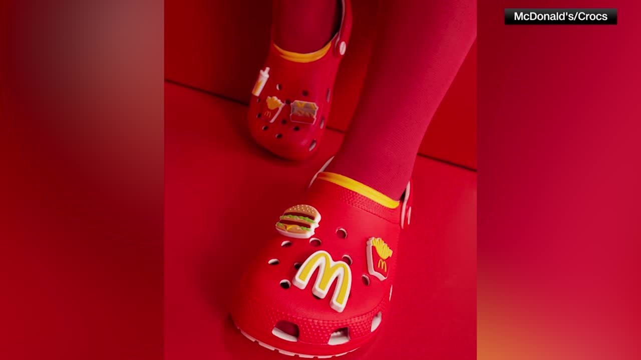Crocs unveils McDonald’s-inspired footwear line collaboration - ABC ...