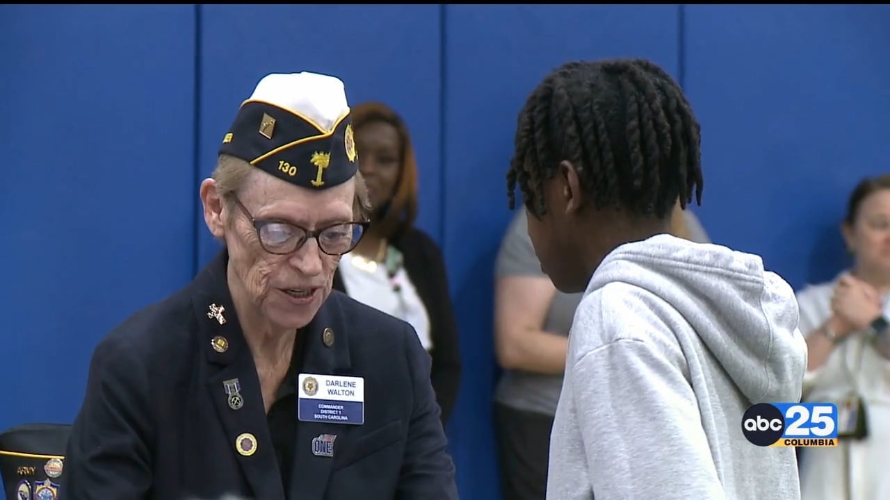 R. H. Fulmer Middle School pays tribute to local Veterans - ABC Columbia