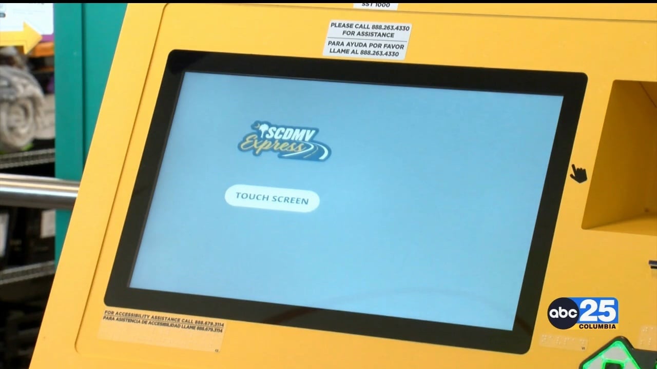 SCDMV unveils first grocery store express kiosk - ABC Columbia