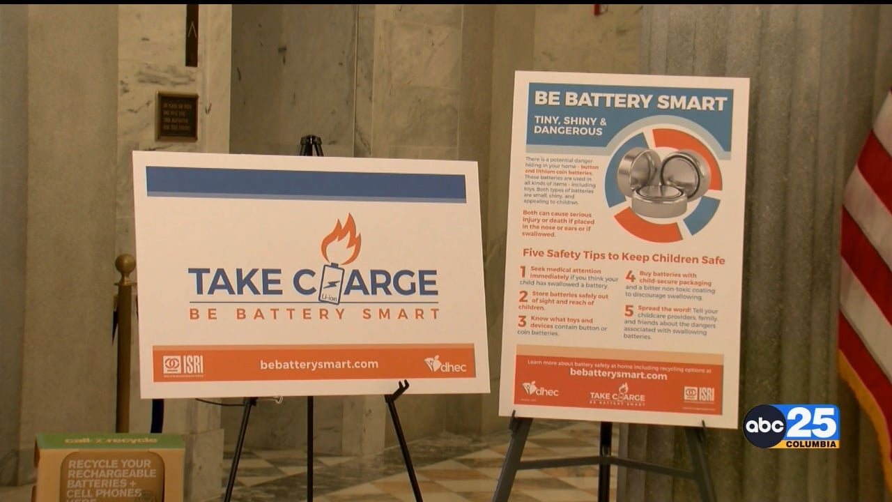 DHEC launches ‘Be Battery Smart’ Campaign for South Carolina - ABC Columbia