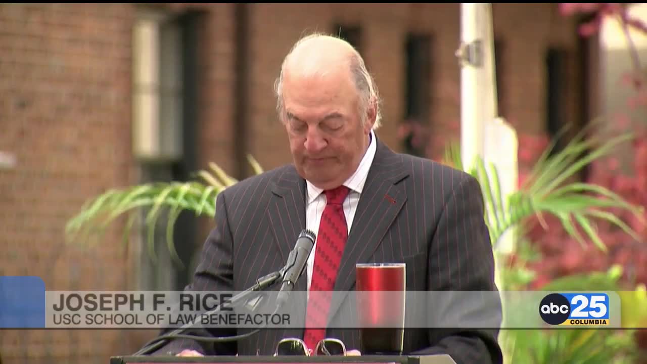 University of South Carolina renames law school after alumnus, trial ...