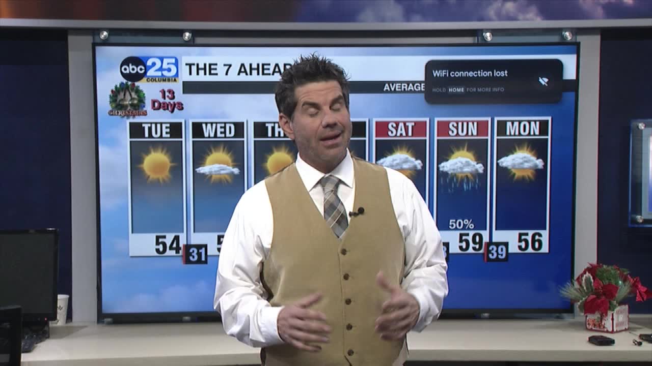 Tyler Ryan's Tuesday morning forecast