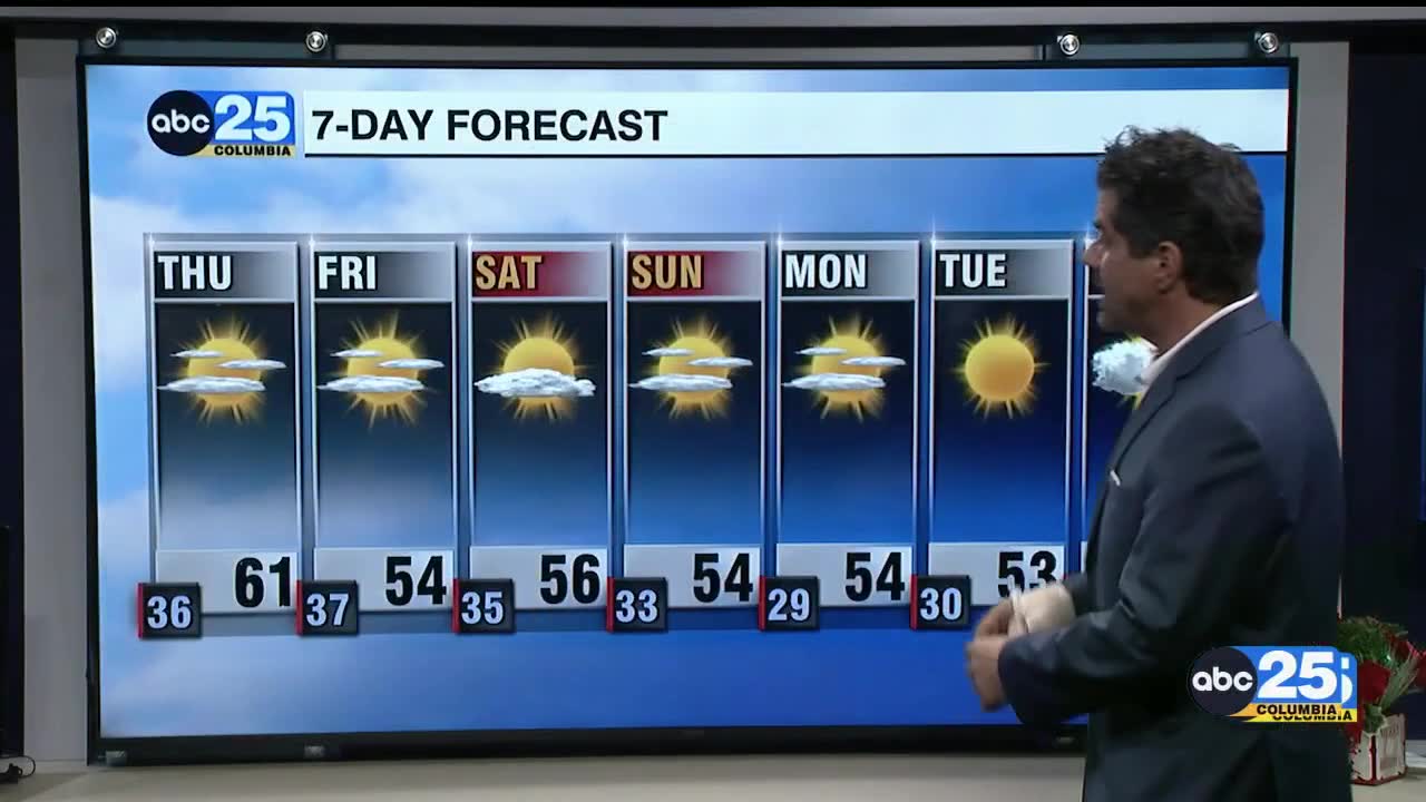 7 Day Forecast from ABC COLUMBIA NEWS - ABC Columbia