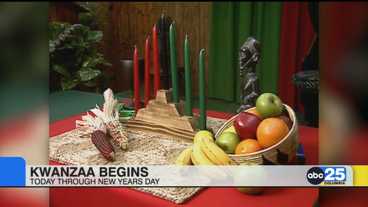 Today marks first day of weeklong celebration of Kwanzaa - ABC Columbia Today marks first day of weeklong celebration of Kwanzaa - ABC Columbia