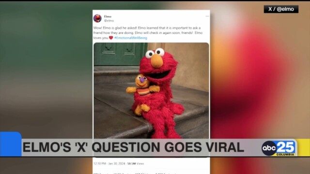Elmo's 'X' question goes viral - ABC Columbia