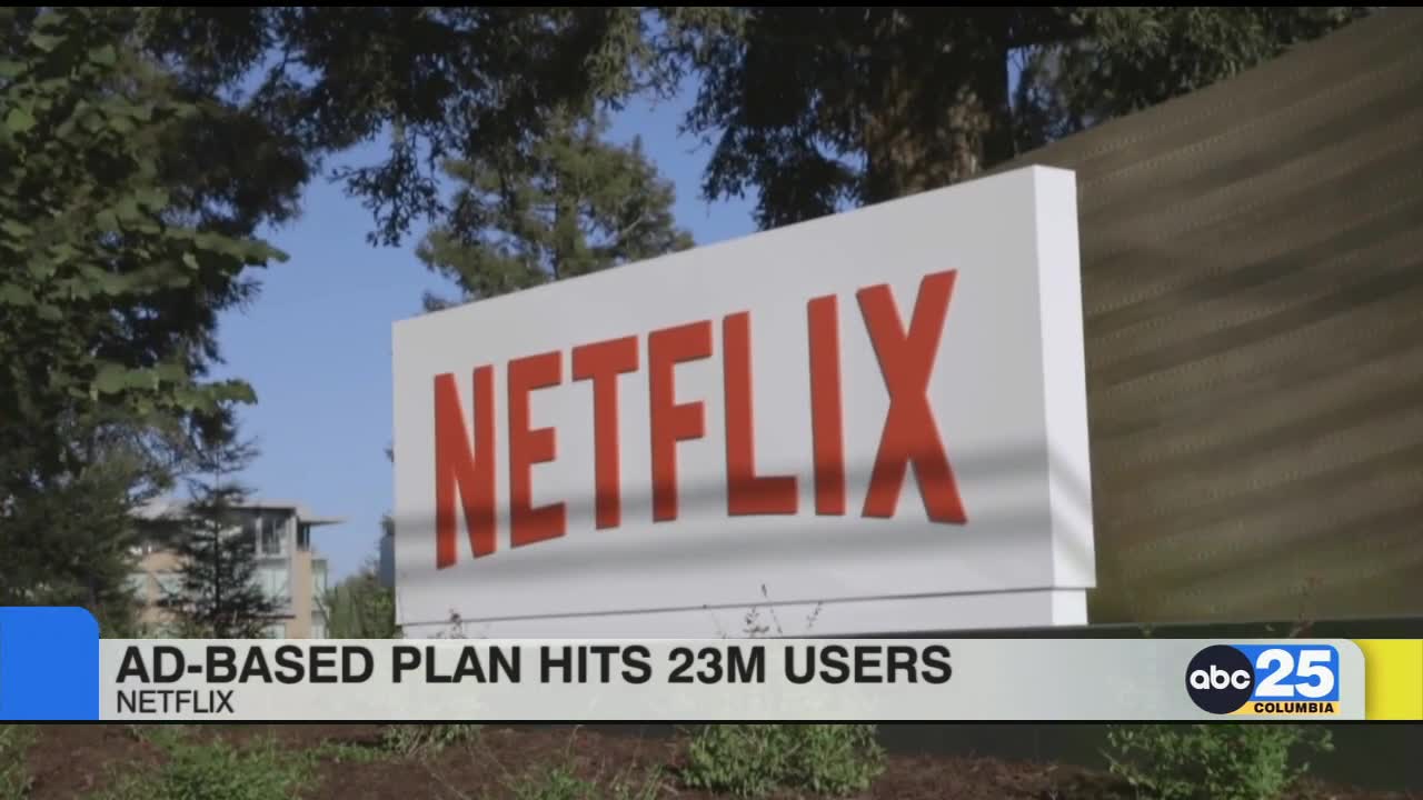 Netflix’s ad-based plan hits 23 million active monthly users - ABC Columbia