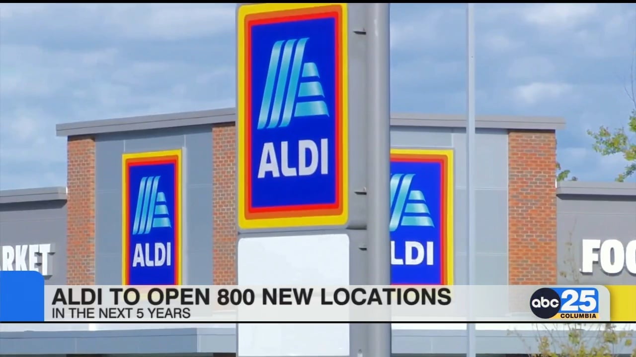 Aldi plans to open 800 new locations in the next five years - ABC Columbia