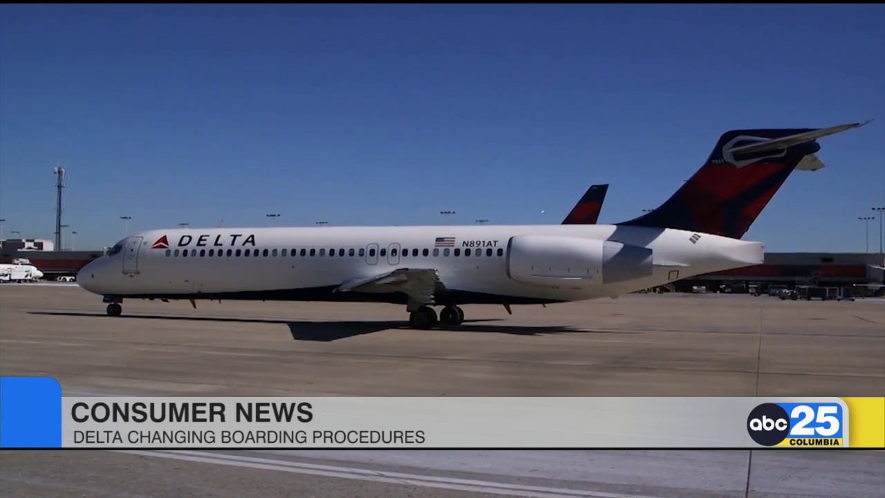 Delta to update how it boards passengers - ABC Columbia