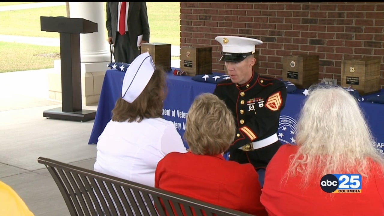 Six Unclaimed Veterans laid to rest at Fort Jackson National Cemetery ...