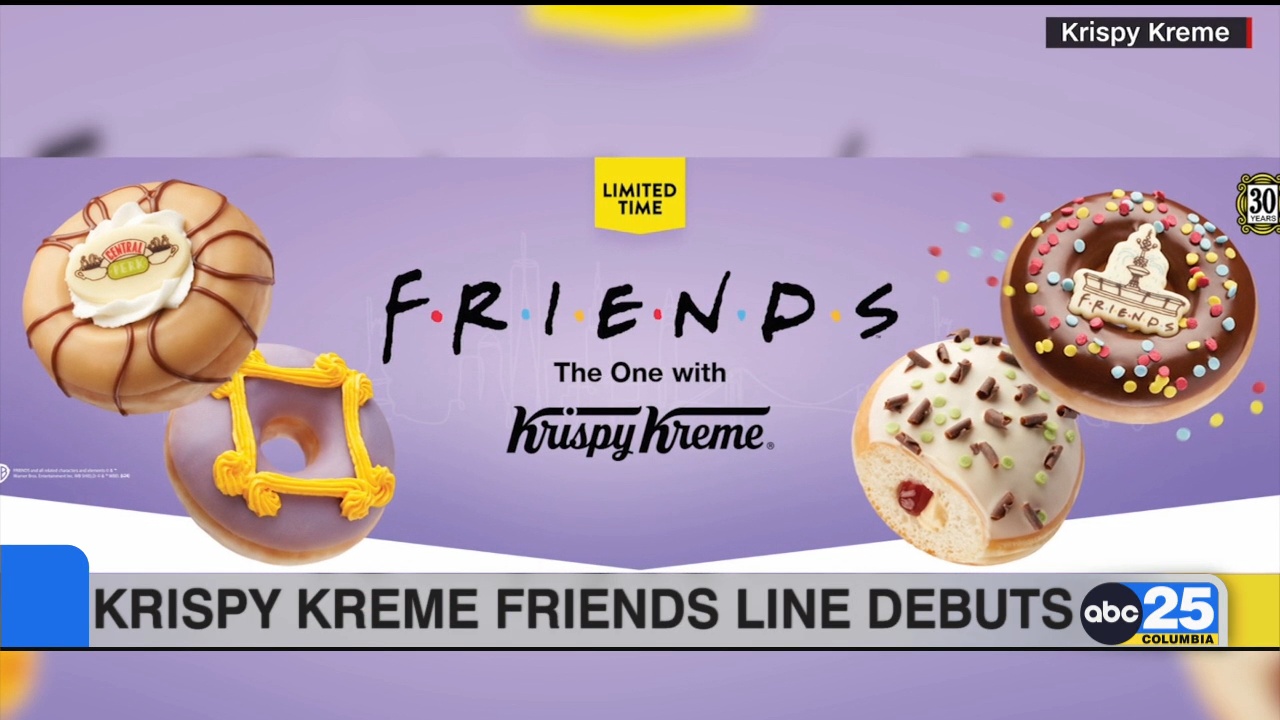 Krispy Kreme 'Friends' line debuts - ABC Columbia