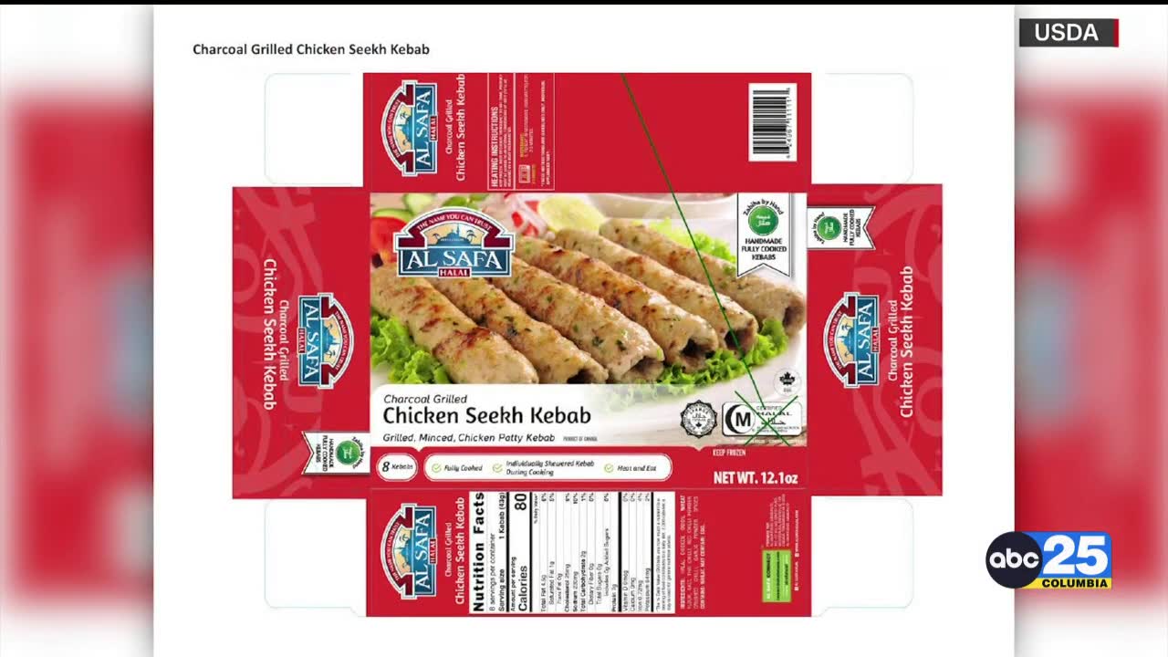 2K pounds of frozen chicken recalled - ABC Columbia