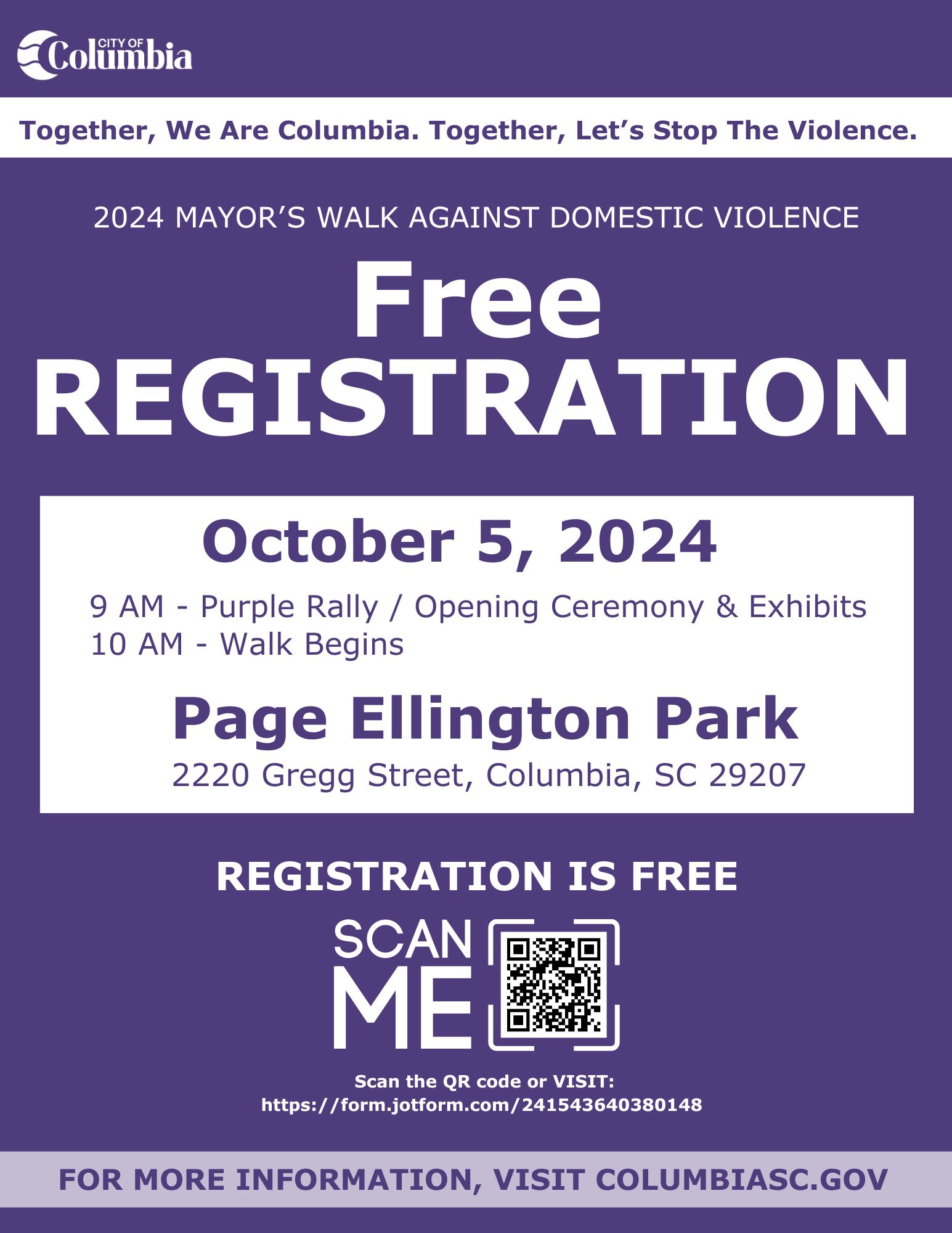 2024 Mayors Walk Flyer! - ABC Columbia