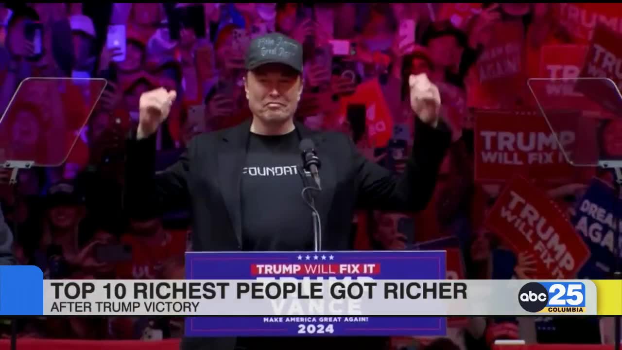 Top 10 richest people got richer - ABC Columbia