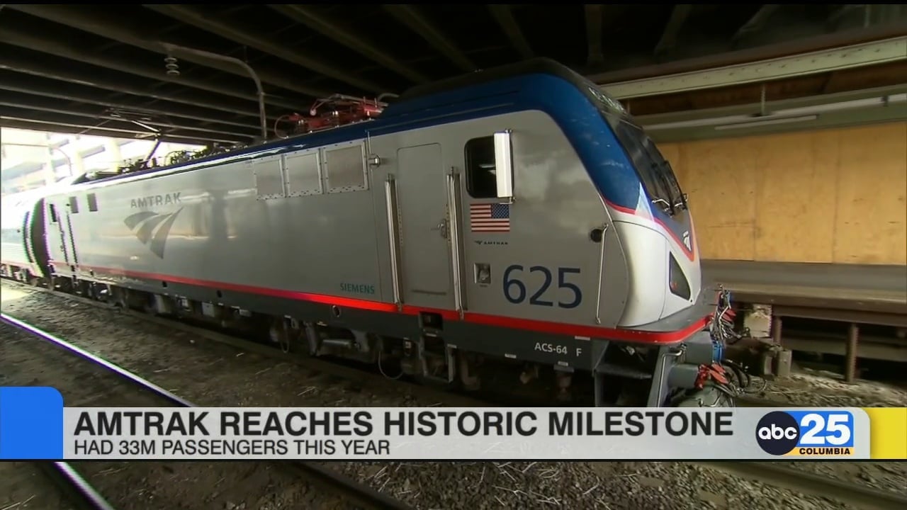 Amtrak reaches historic milestone - ABC Columbia