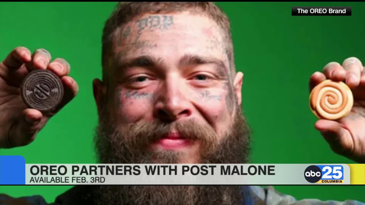 Oreo partners with Rapper Post Malone - ABC Columbia