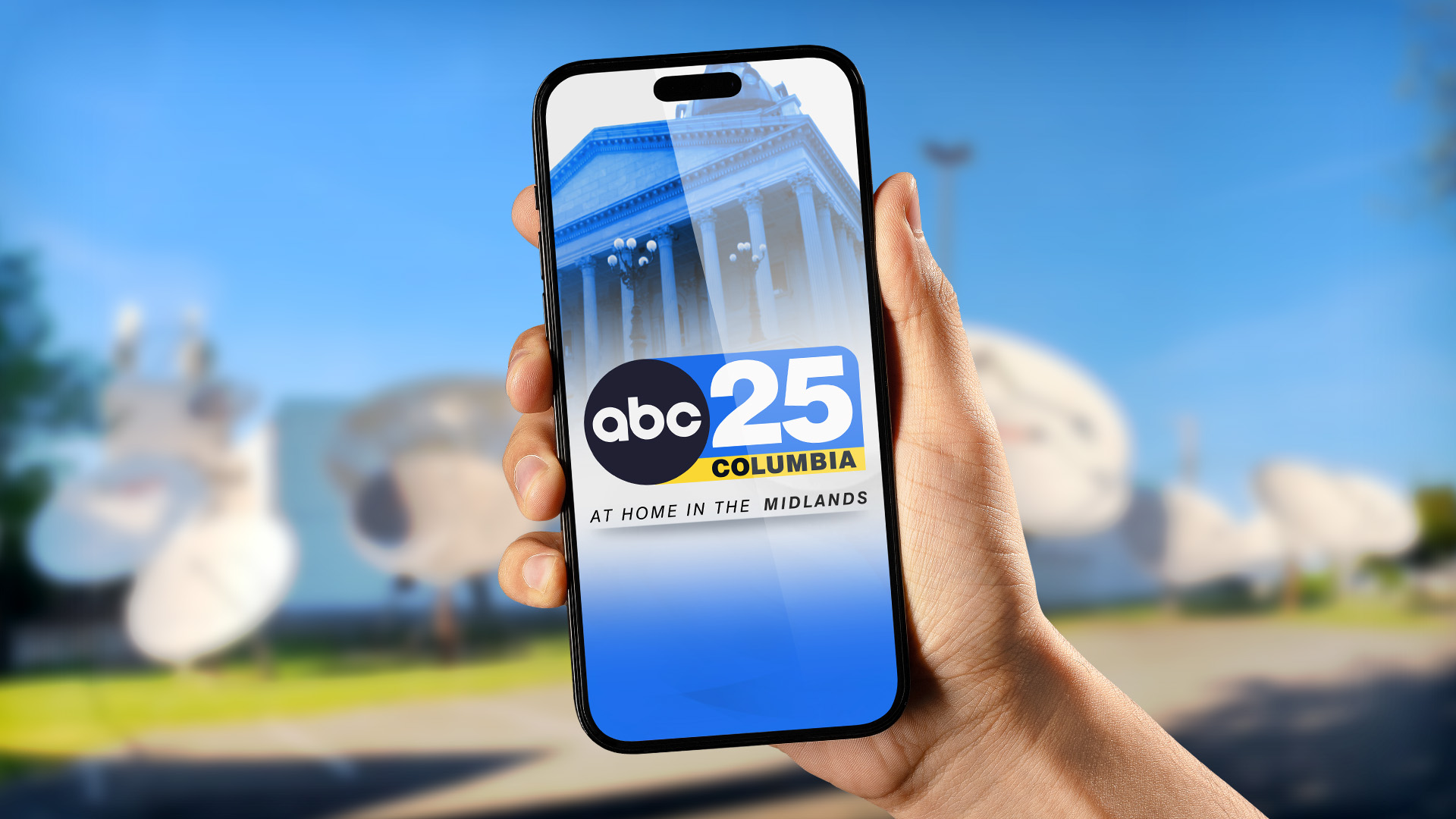 ABC Columbia 25 News Mobile App In Hand 1920x1080 - ABC Columbia