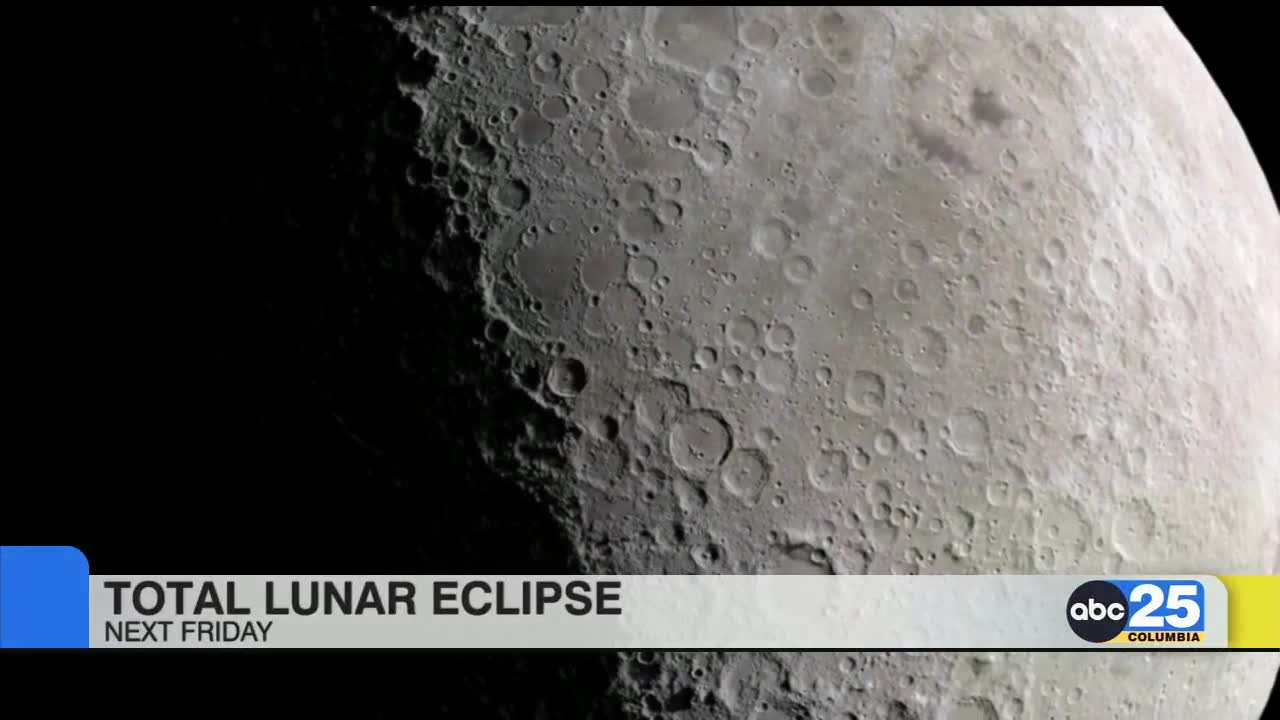 Total lunar eclipse next Friday - ABC Columbia