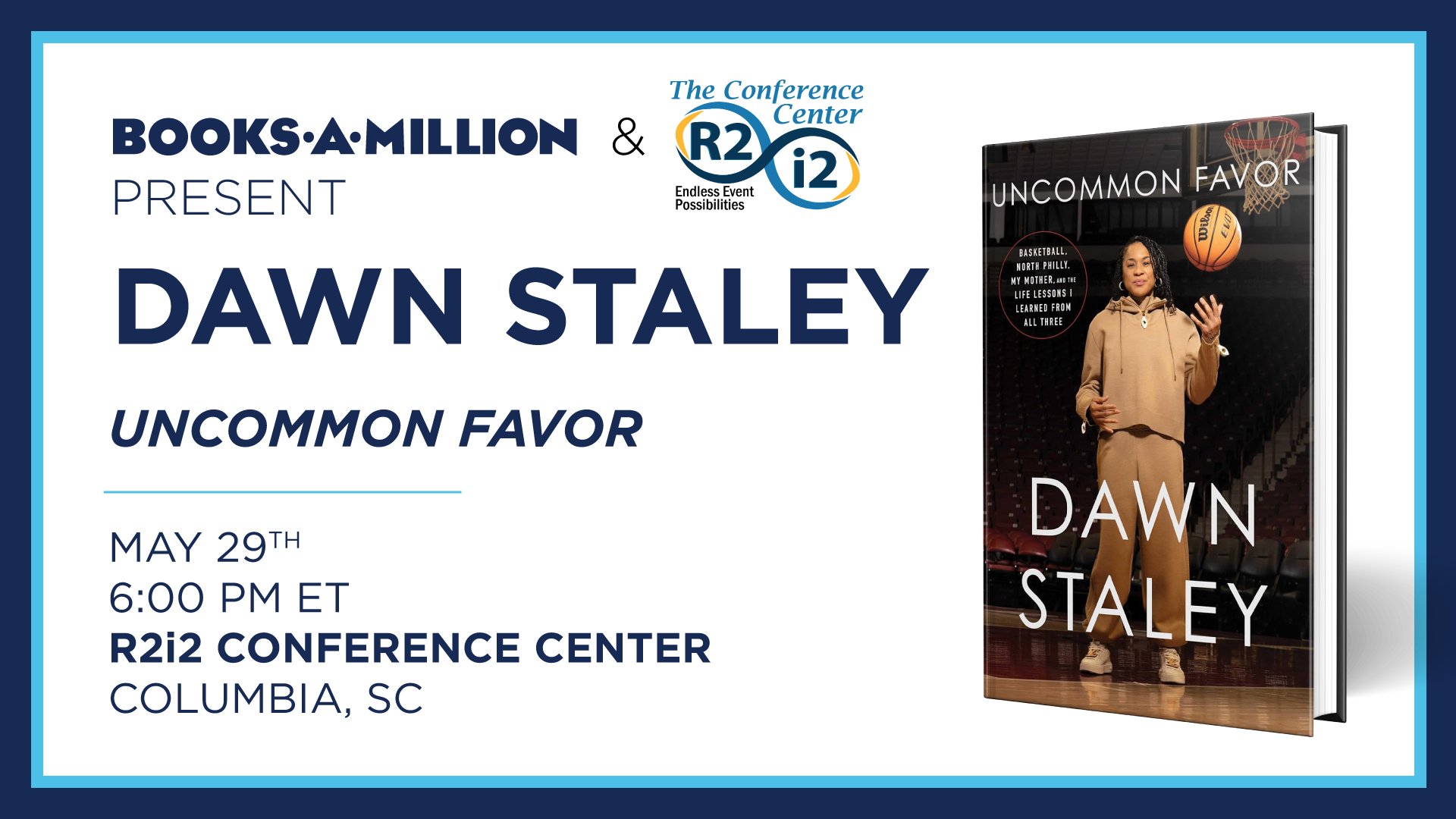 Books-A-Million to hold discussion event for Dawn Staley's new book - ABC Columbia