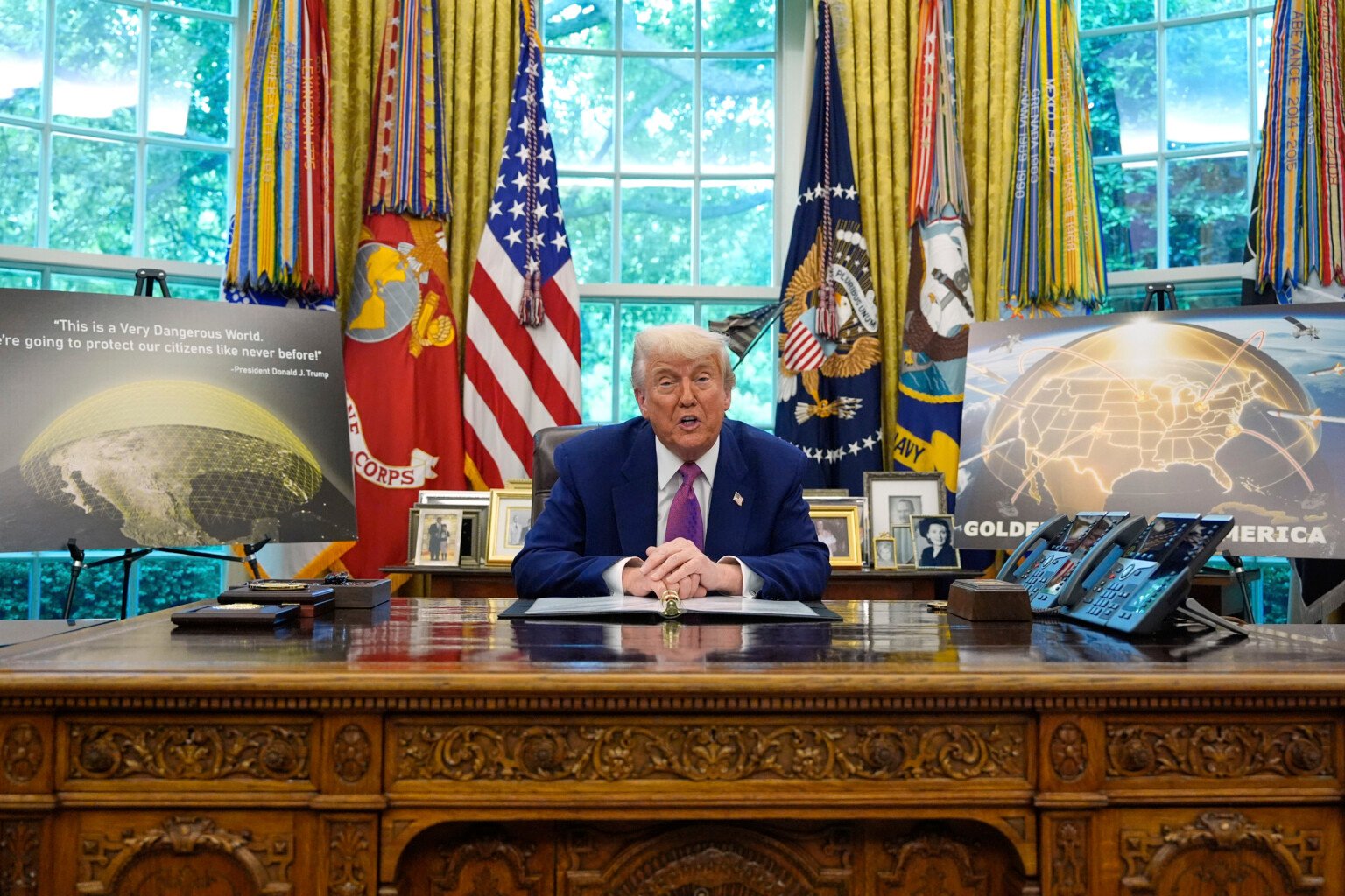 President Donald Trump - ABC Columbia