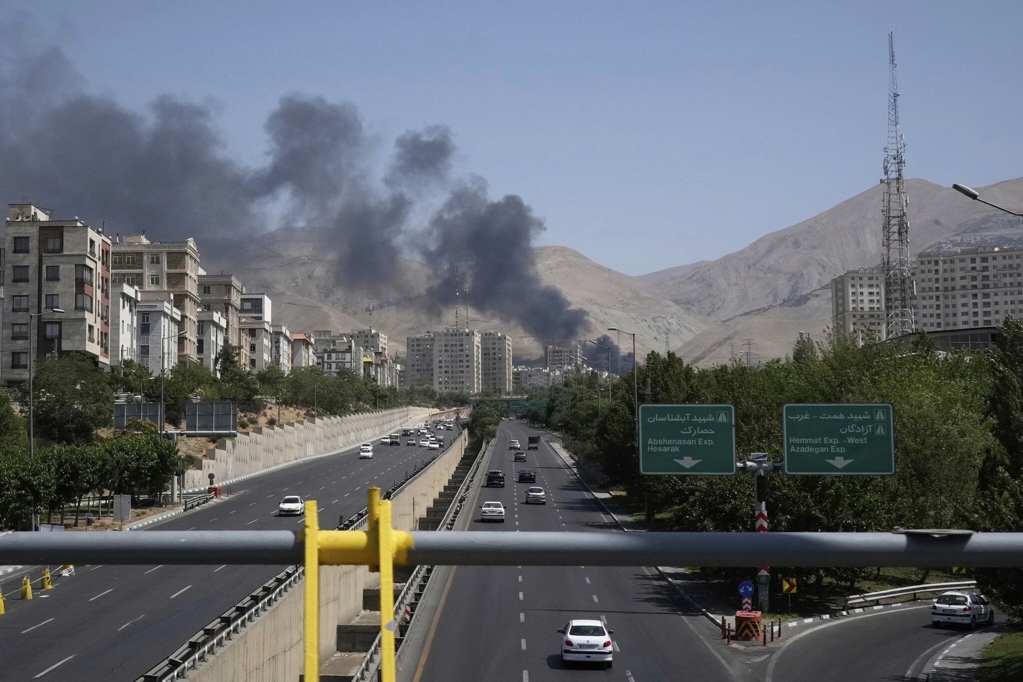 Israel strikes state-run Iranian TV during live broadcast after Iranian ...