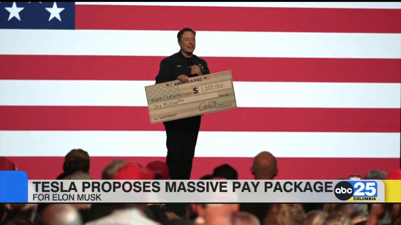 Tesla proposes massive pay package for Elon Musk - ABC Columbia