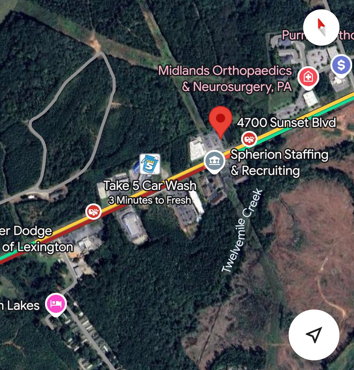 Lexington PD: Sunset Blvd/US-378 collision has all outbound lanes ...