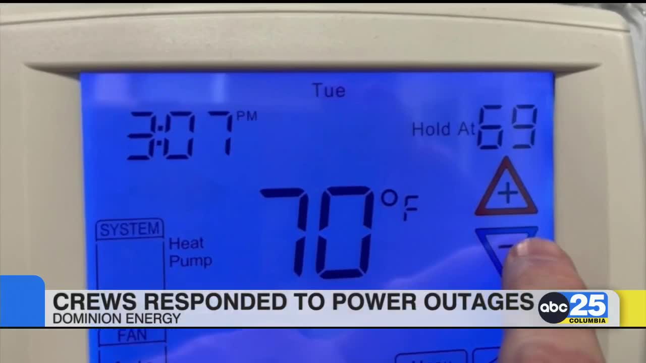 Dominion Energy crews responded to power outages - ABC Columbia