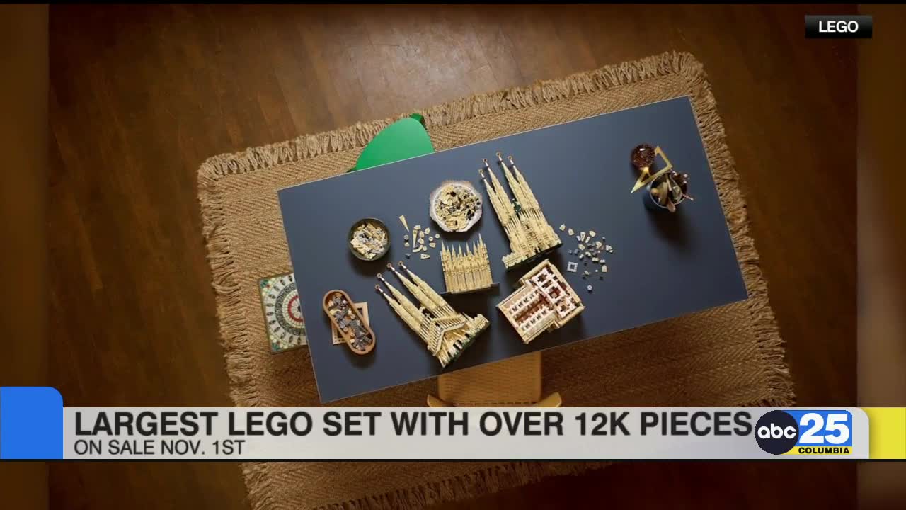 Largest Lego set with over 12K pieces on sale in November - ABC Columbia
