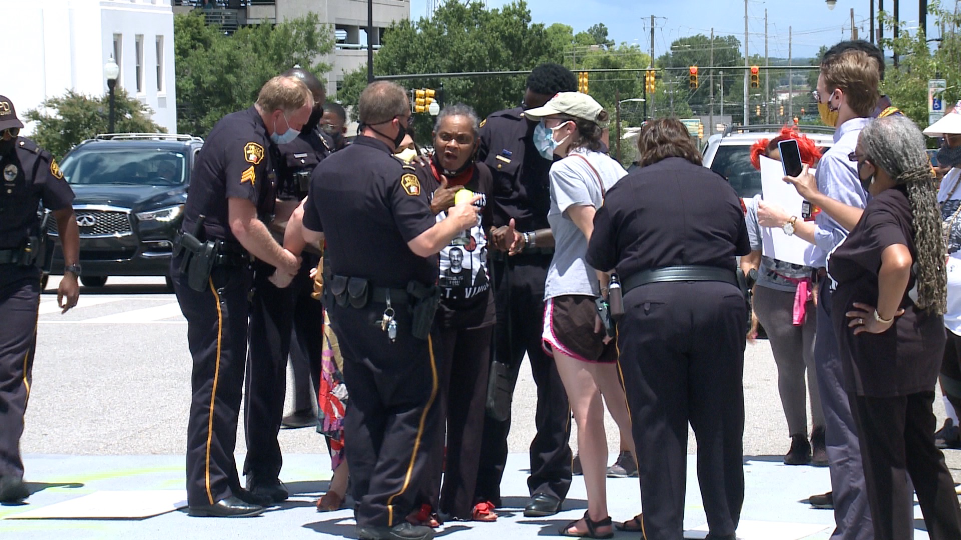 Good Trouble? Protesters Arrested near Alabama State Capitol - Alabama News