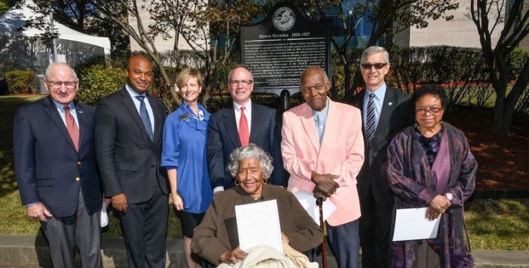 New Civil Rights Trail marker unveiled - Georgia Trend Magazine