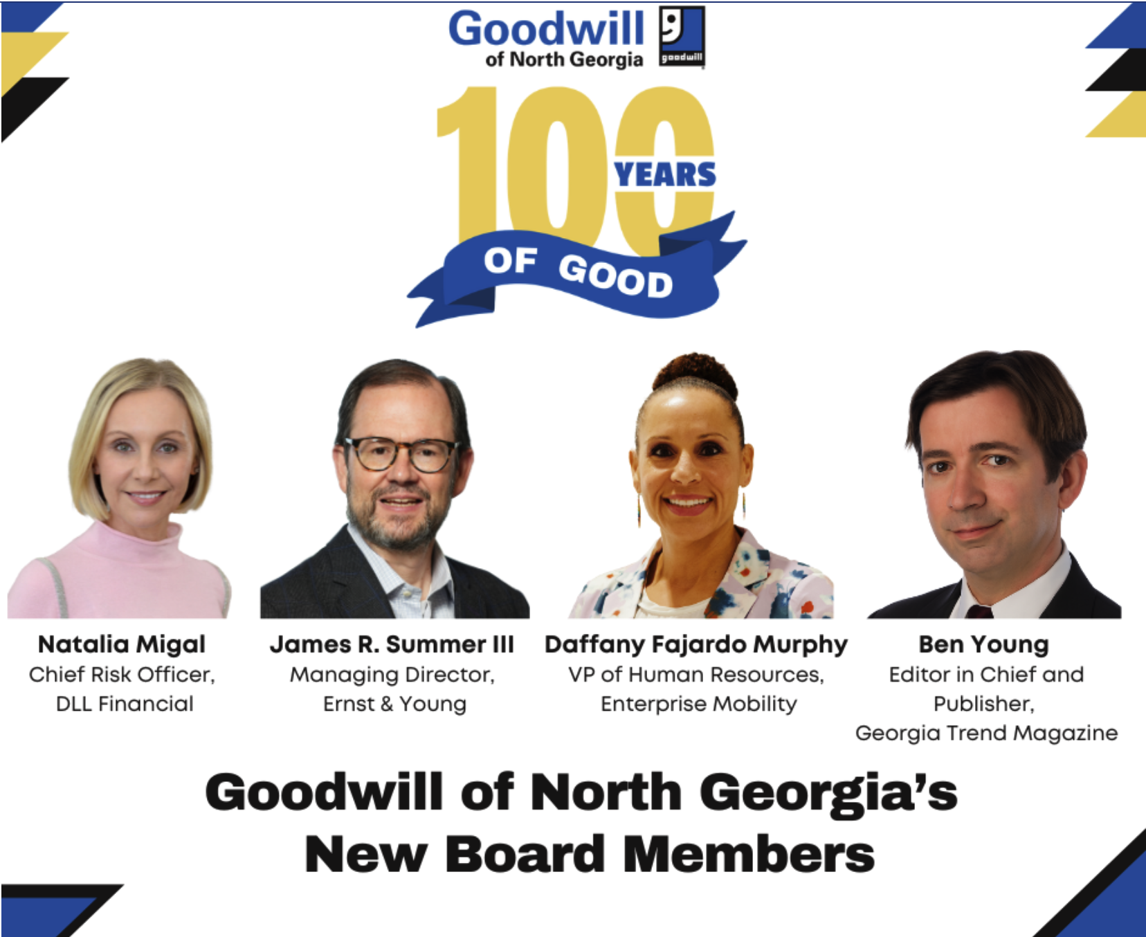 Ben Young Named to Goodwill of North Georgia Board of Directors ...