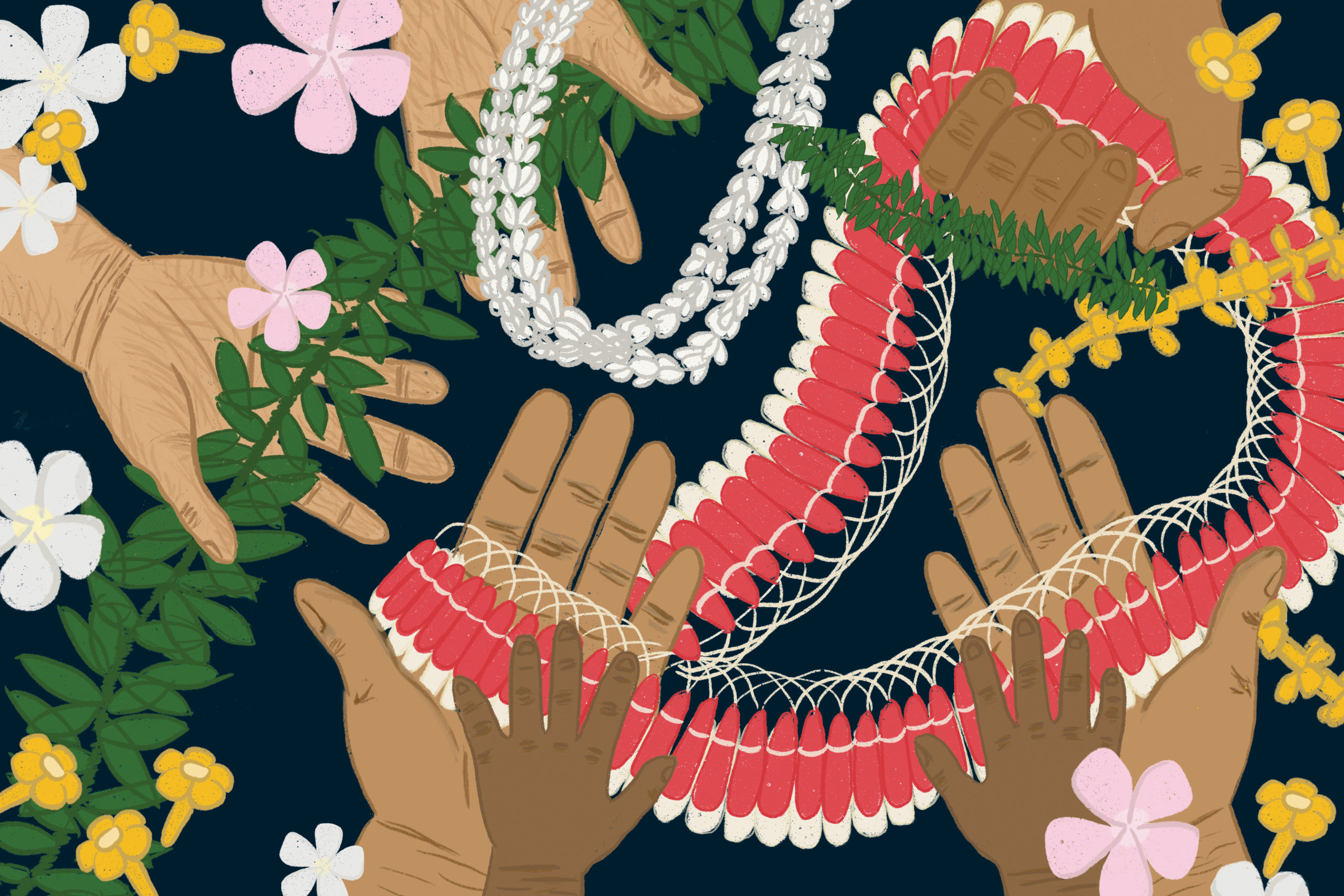 At Honolulu’s Airport, Only a Few Lei Stands Open Each Day - Hawaii ...