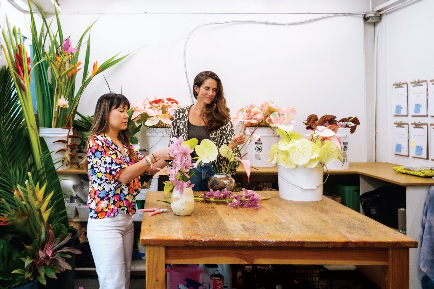 Mei Day Turns Locally Grown Tropical Flowers into Works of Art - Hawaii ...