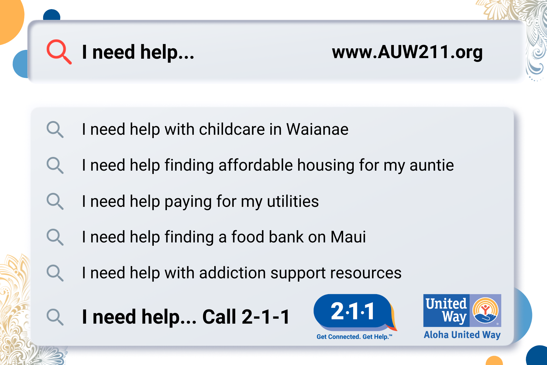 Aloha United Way 211 Helpline: Transforming Donations into Lifelines ...