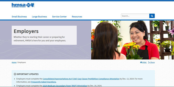 Work better with HMSA’s dedicated employer service center - Hawaii ...