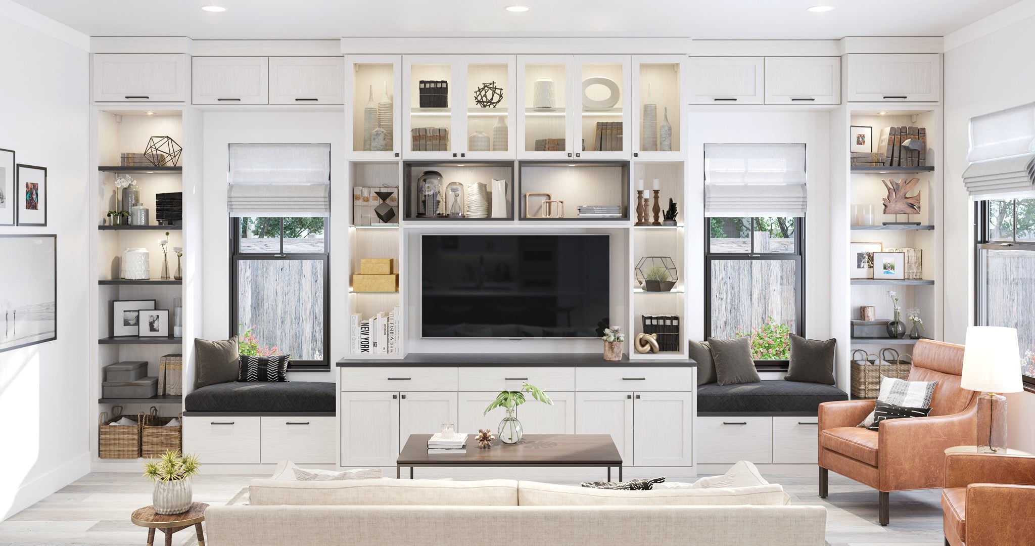 Plus Interiors Brings Function and Style to Custom Cabinetry and ...