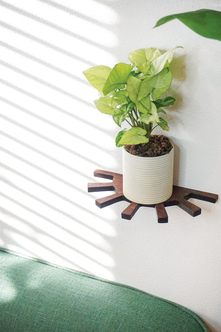 Groovy Handmade Floating Shelves from Curious Hawaii - Hawaii Home ...