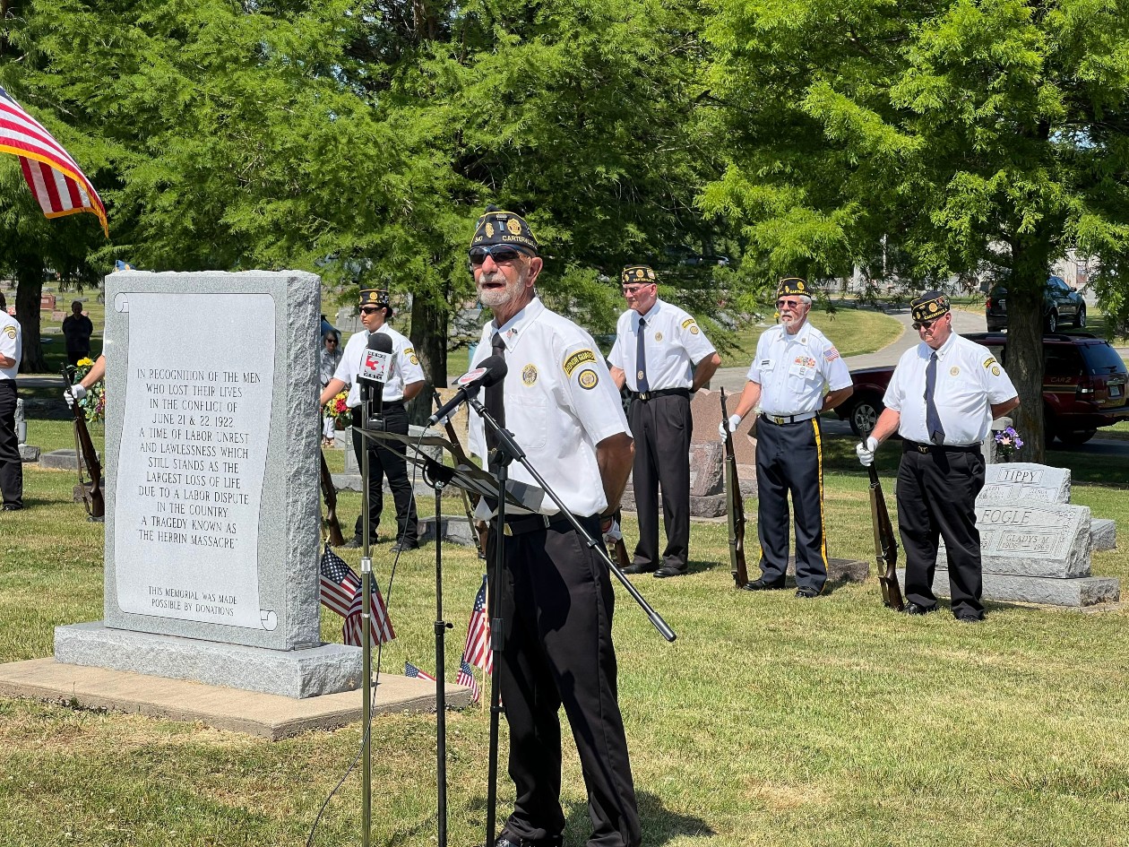 Many gather to commemorate 100th year since Herrin Massacre - KBSI ...