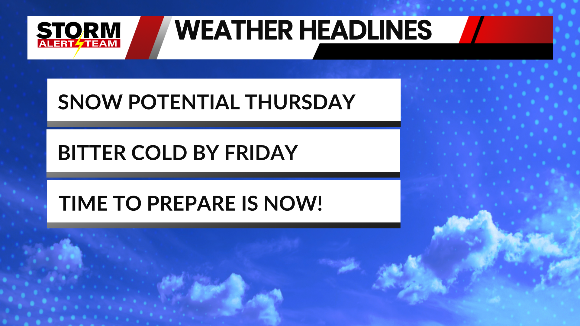 Prepare now for bitter cold temperatures, snow - KBSI FOX23 News Cape ...