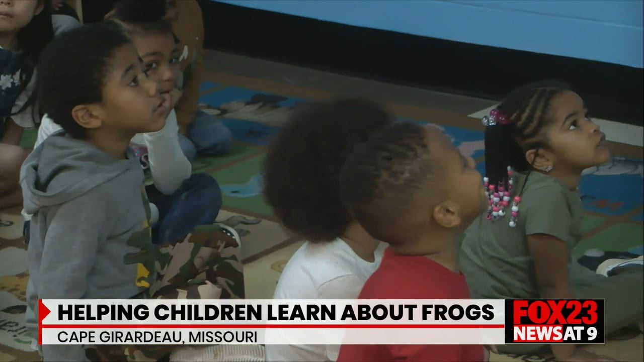 Cape Girardeau Conservation Nature Center Fantastic Frogs program ...
