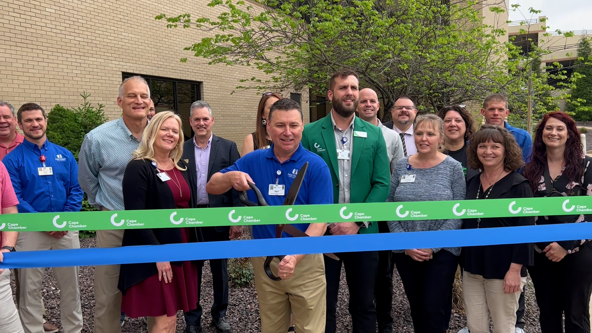Saint Francis Foundation celebrates renovated office space with ribbon ...