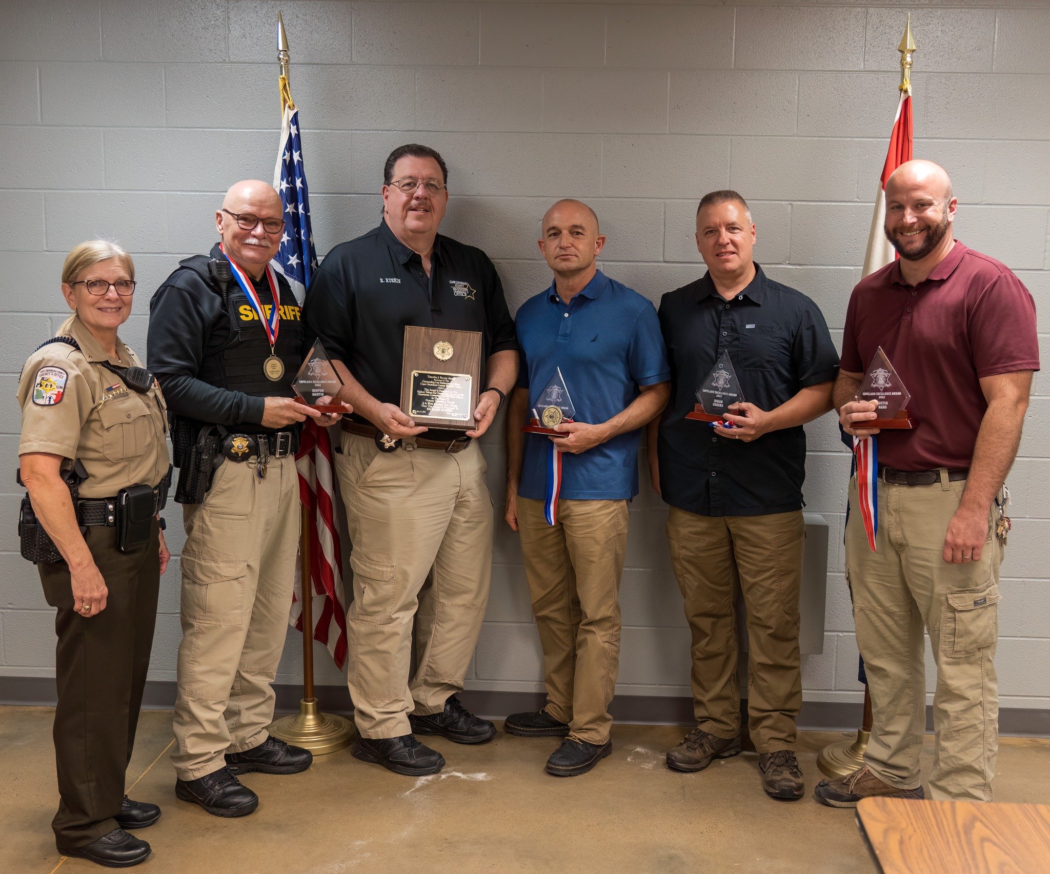 Cape Girardeau County Sheriff presents awards to outstanding officers, employees - KBSI FOX23 ...